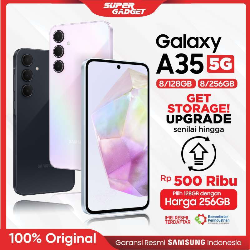 Jual Samsung Galaxy A35 5g 8/128 8/256 Gb Ram 8 Rom 128 256 Gb 8gb 128gb 256gb Smartphone ...