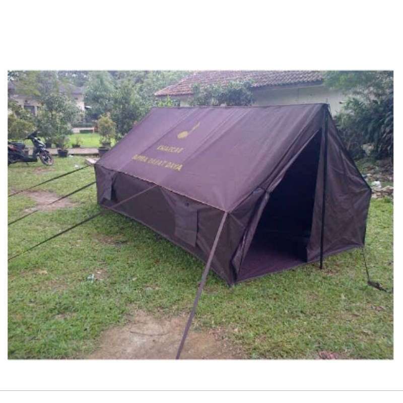 Jual Tenda Pramuka/regu Kap 12 Siswa 10 Dewasa Standar Tni Full Dinir ...