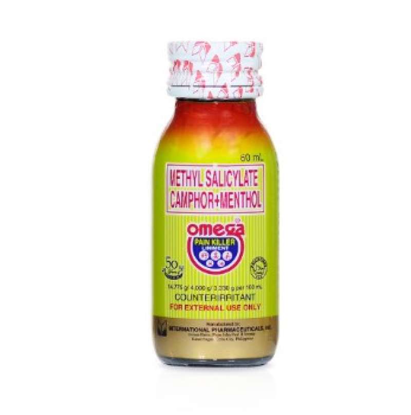 Jual Omega Pain Killer Liniment Methyl Menthol 60ml Original Filipina ...