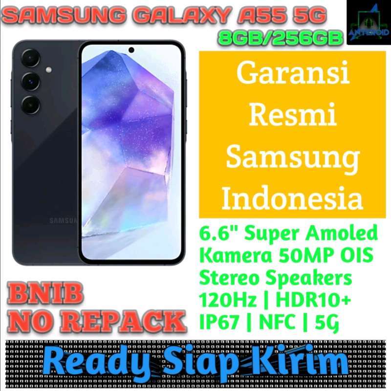 Jual Samsung Galaxy A55 5g 8gb/256gb Di Seller Anteroid - Anteroid ...