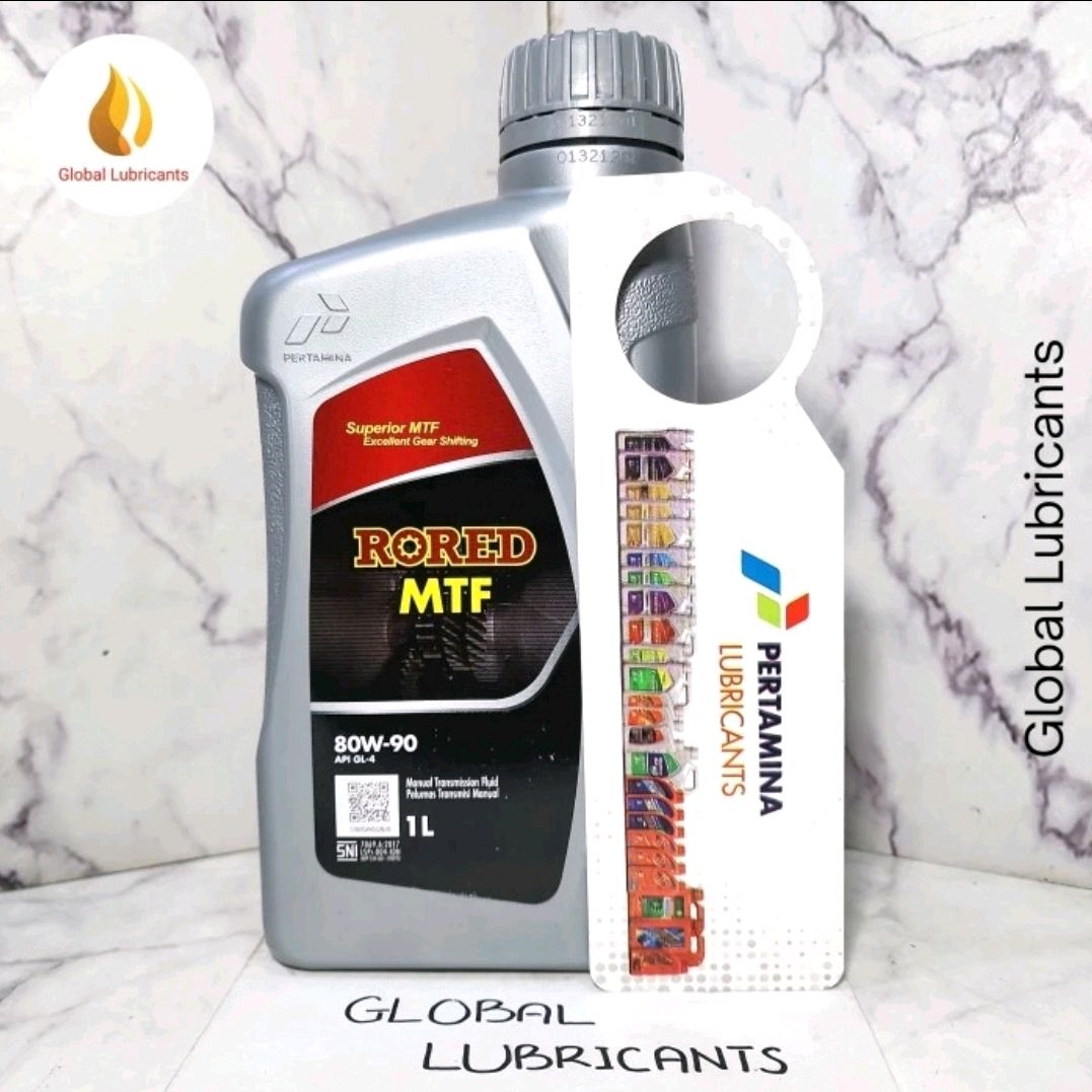 Jual Pertamina Rored Mtf 80w-90 Gl-4 1 Liter (oli Transmisi Manual ...