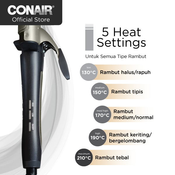 Promo Conair Catokan Gelombang Infinitipro Triple Barrel Waver Diskon ...
