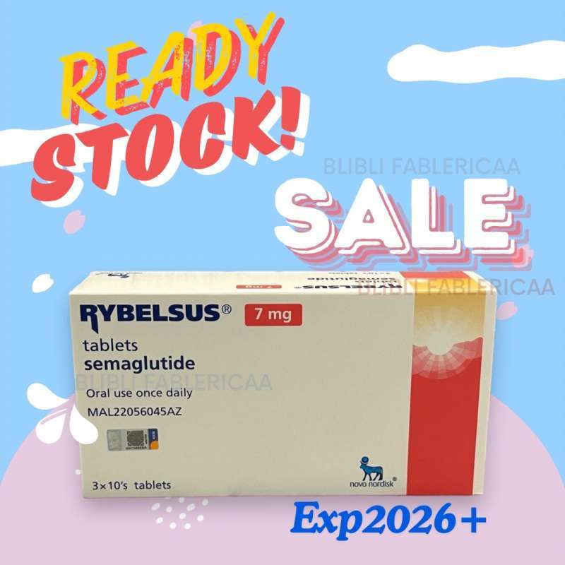 Jual Rybelsus 7mg 30 Tablet Ready Stock Langsung Kirim Di Seller ...