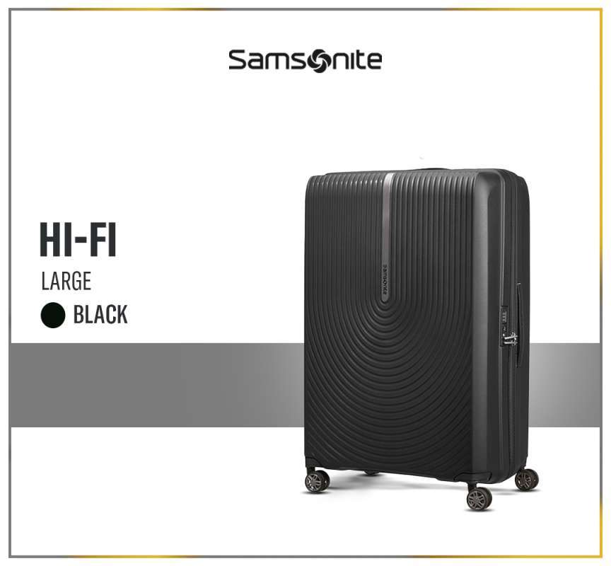 Jual Samsonite Hi-Fi Koper Hardcase Large/ 30inch Expandable - Black di ...