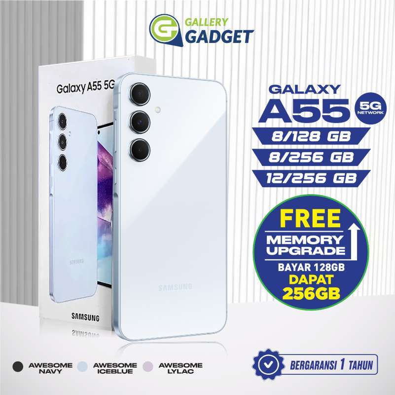 Jual Samsung Galaxy A55 8/128 8/256 12/256 Gb Ram 8gb 128gb 256gb Sein ...