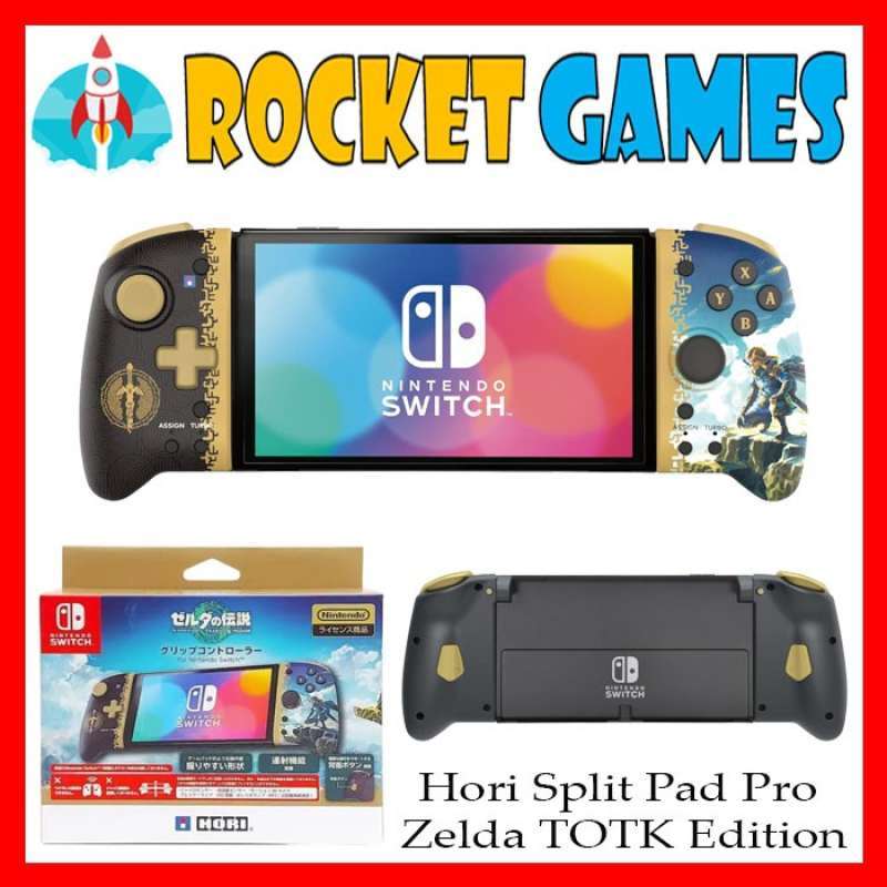 Jual Hori Nintendo Switch Split Pad Pro & Compact Zelda Tear Of The ...