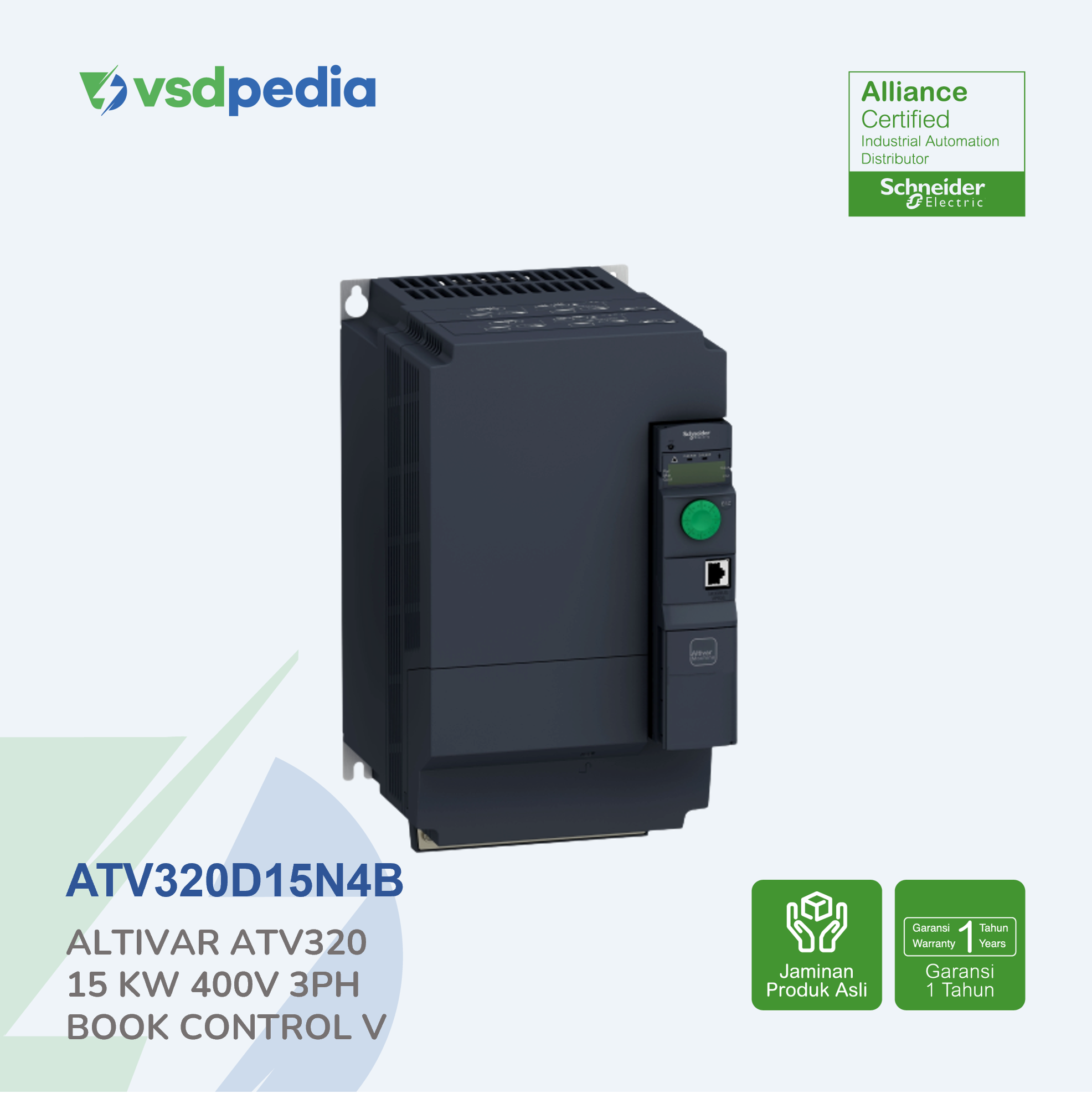 Jual Inverter VSD Schneider ATV320 15kW 3P - ATV320D15N4B di Seller ...