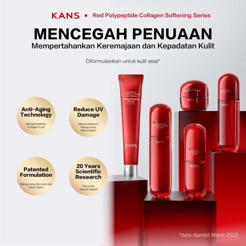 Promo Kans Prevent Aging Polypeptide Collagen Softening Serum 30 Ml ...