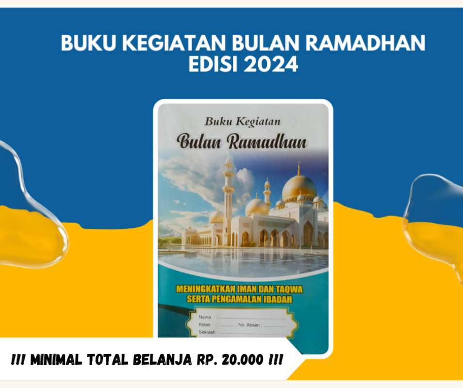 Jual Buku Kegiatan Bulan Ramadhan Sd/smp/sma Edisi 2024 Terbaru Di ...