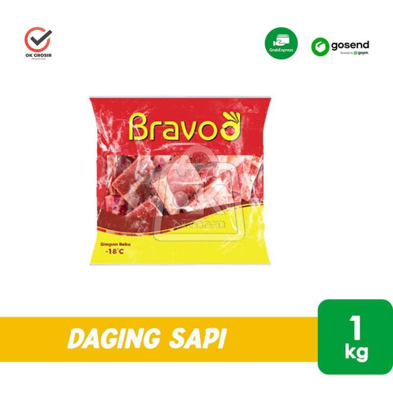 Promo Daging Rendang Sapi Beef Australia Bravoo (khusus Instant) - 500g ...