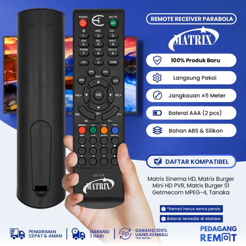 Jual Remote Matrix Sinema Original, Murah & Diskon Juli 2024 | Blibli