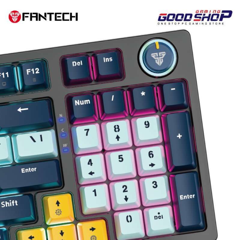 Promo Fantech Atom81 / Atom96 V2 Mk890 Rgb Mizu Edition Keyboard Gaming ...