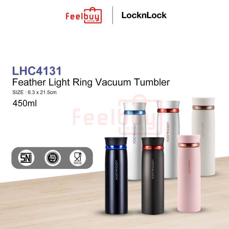 Promo LOCK & LOCK LHC4131 Feather Light Ring 450ML - Pink Diskon 20% di ...