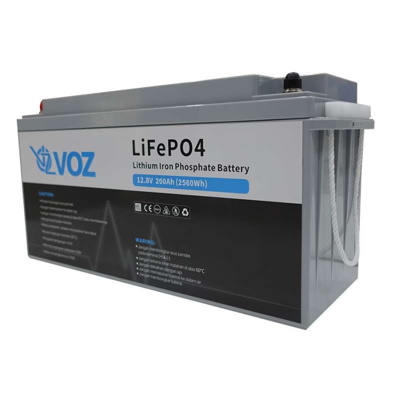 Promo Aki Lithium Voz Lifepo4 Battery 12v 200ah Baterai Lithium Aki ...
