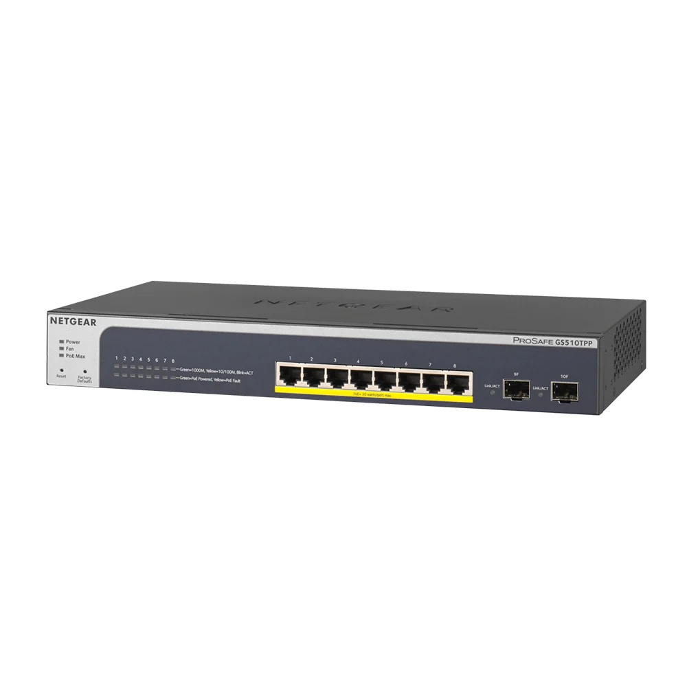 Jual Gs510tpp 8 Port Gigabit Ethernet High-power Poe+ Smart Switch With ...