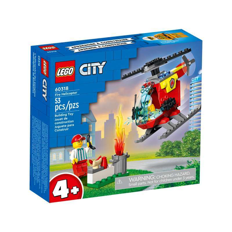 Promo Lego 60318 City Fire Helicopter Diskon 39% Di Seller Indokidzshop ...