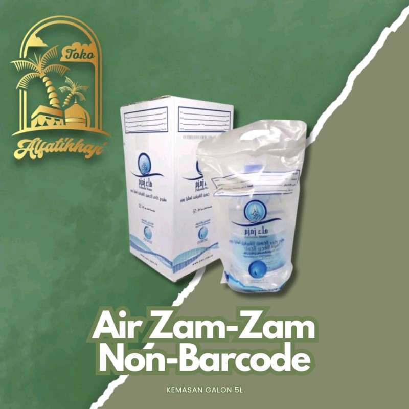 Jual Air Zam Zam 5l Non Barcode Via Laut Asli Di Seller Toko ...