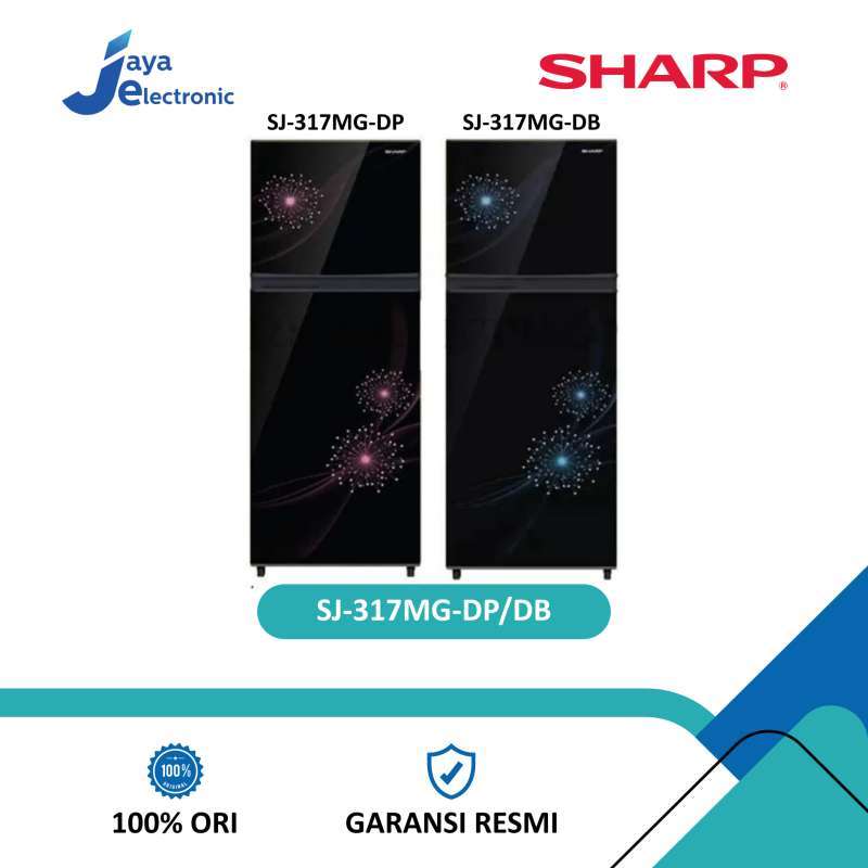 Promo Kulkas Sharp SJ-317MG-DB/DP Free Ongkir Jabodetabek 2 Pintu ...