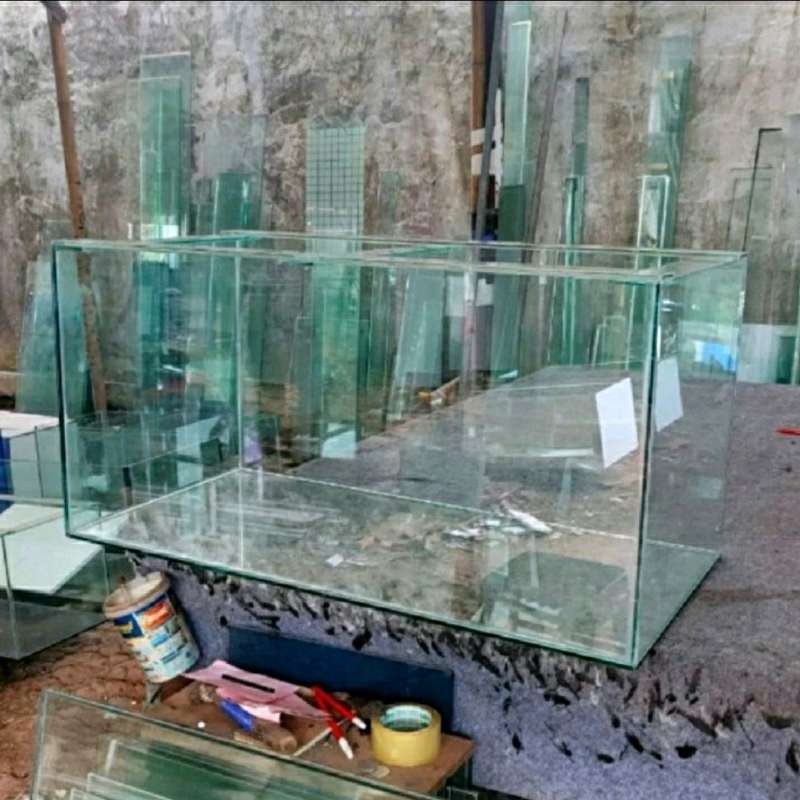 Jual Aquarium 100x50x50 8mm Aquarium Kaca Polos Aquarium Arwana ...
