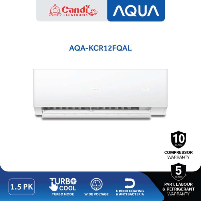 Promo Aqua Air Conditioner Ac Split Standar 1,5 Pk Turbo Cool Aqa ...
