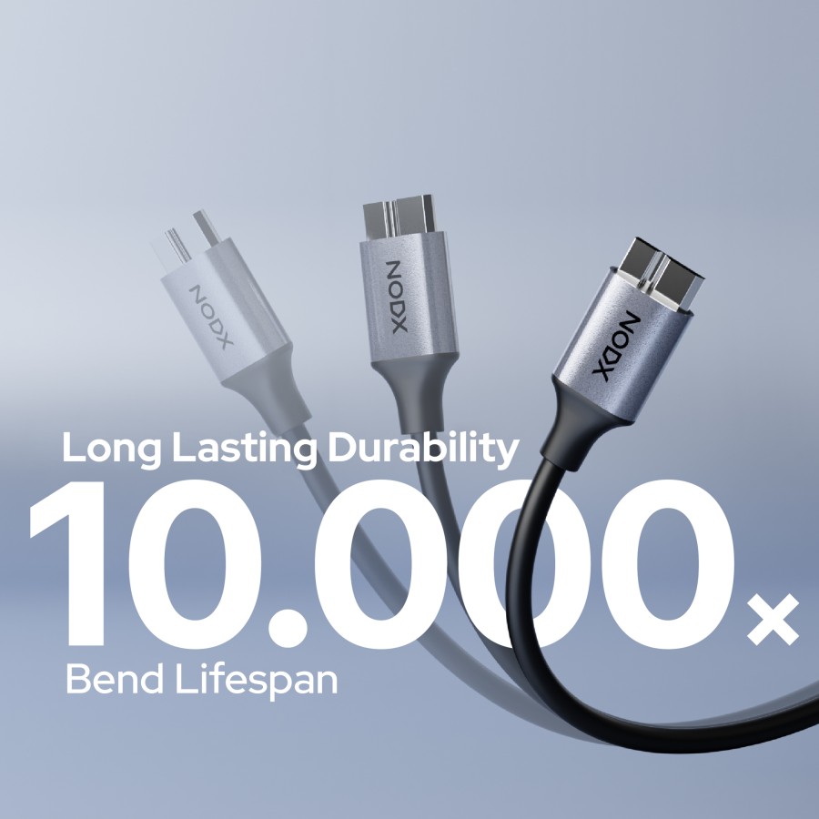 Promo Nodx Usb-a To Micro-b Cable 0.5m (p03005) Diskon 63% Di Seller ...