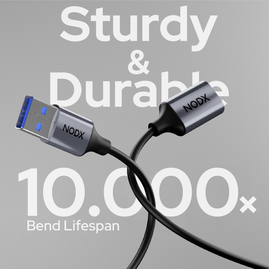 Promo Nodx Usb-a To Usb-a Extension Cable 3m (p01030) Diskon 54% Di ...