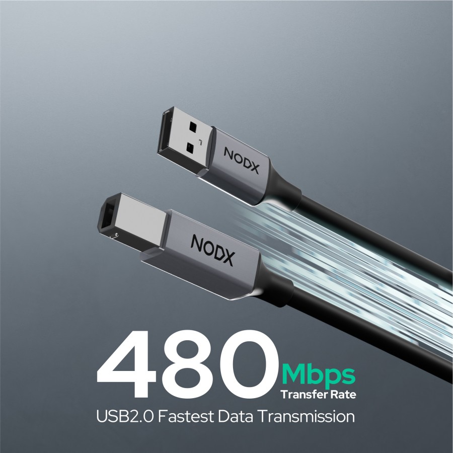 Promo Nodx Usb-a To Usb-b Cable 1m For Printer Cable (p04010) Diskon 54 ...