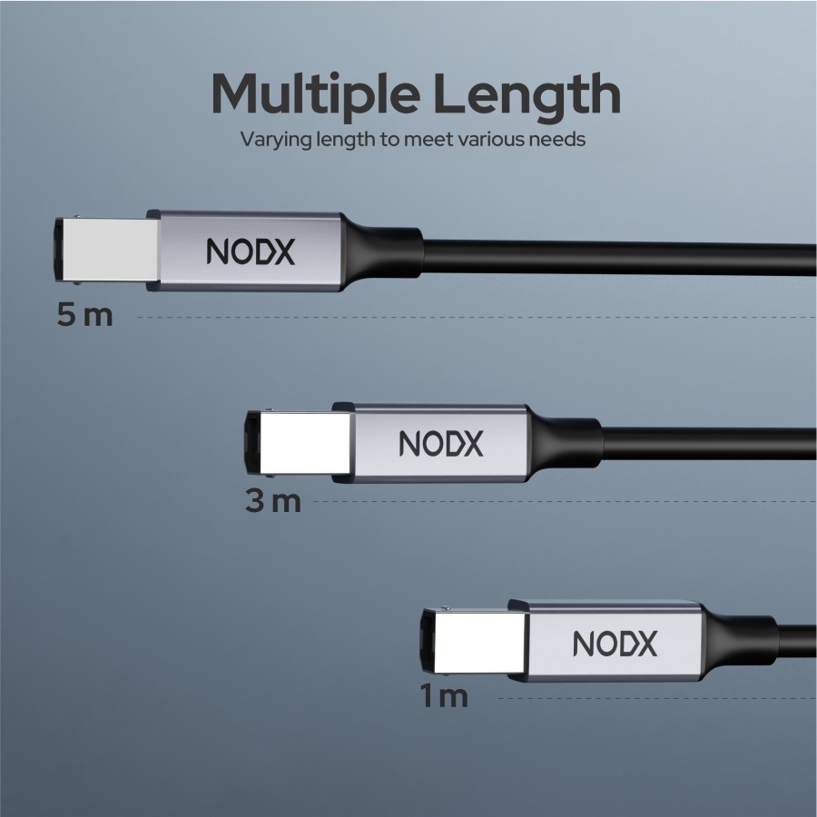 Promo Nodx Usb-a To Usb-b Cable 1m For Printer Cable (p04010) Diskon 54 ...