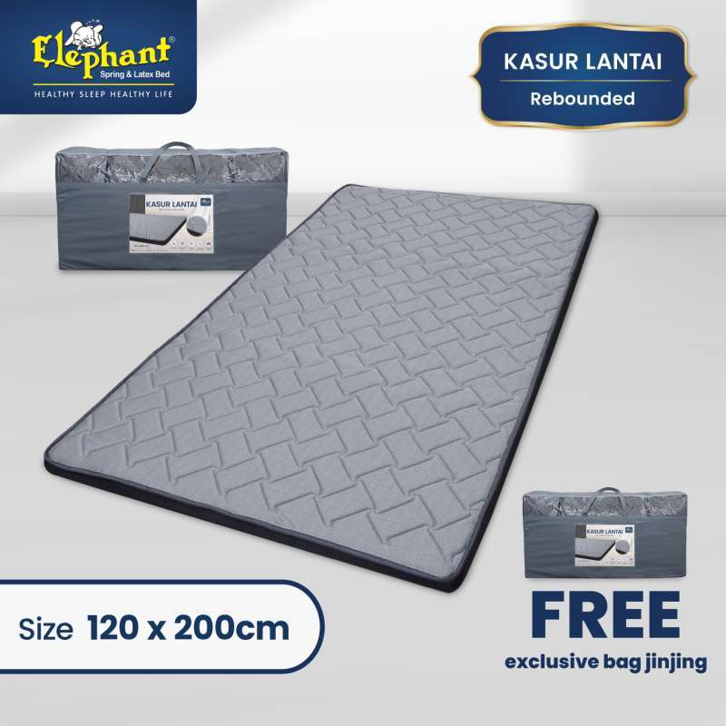 Promo Elephant Kasur Lipat 120x200 / Travel Bed Mattress Bonus Tas ...