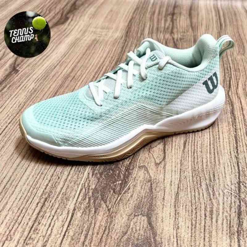 Jual Sepatu Tenis Wilson Rush Pro Lite Opal White Safari/tennis Shoes ...