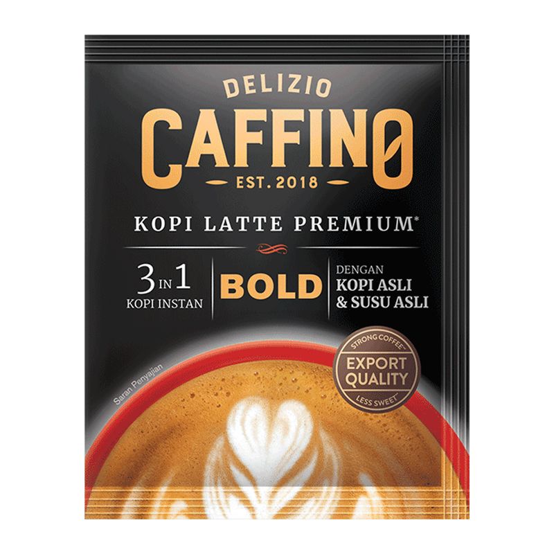 Jual Caffino Kopi Instan Latte Premium 3in1 Bold 5 X 30 G Di Seller ...