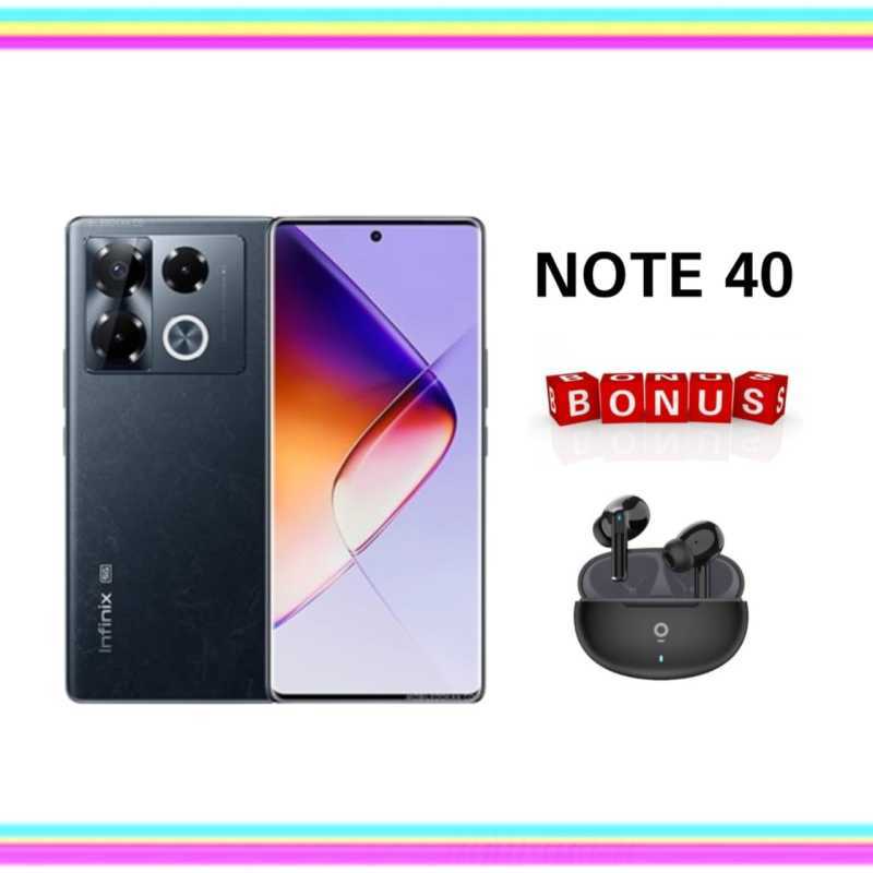 Promo Infinix Note 40 8/256 New Garansi Resmi - 8/256 Gold + Earphone Bt Diskon 5% Di Seller J3 ...