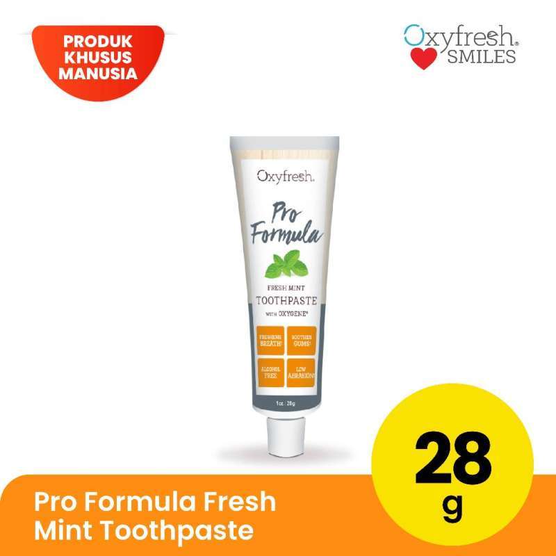 Jual Oxyfresh Pro Formula Toothpaste 28gr Di Seller Oxyfresh Dental ...