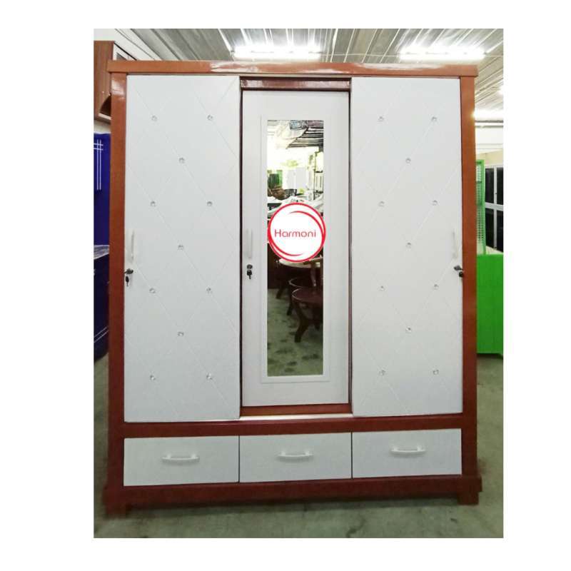 Jual Lemari Pakaian Sliding Door 3 Pintu Original Murah - Harga Diskon April 2024 | Blibli.com