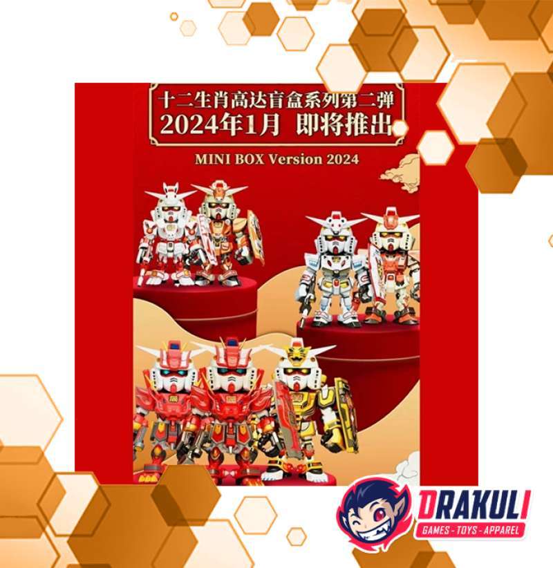 Jual Toys Qmsv Gundam Chinese New Year 2024 Figure Blind Box Di Seller ...