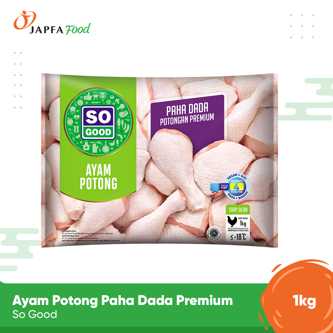 Promo So Good Ayam Potong Paha Dada Premium 1kg Halal Diskon 36% di ...