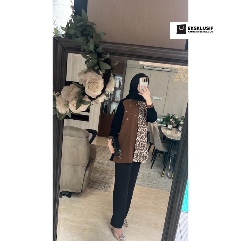 Jual Lonila Azalea Series Blouse Dewasa - Choco Di Seller Kaleela.id ...