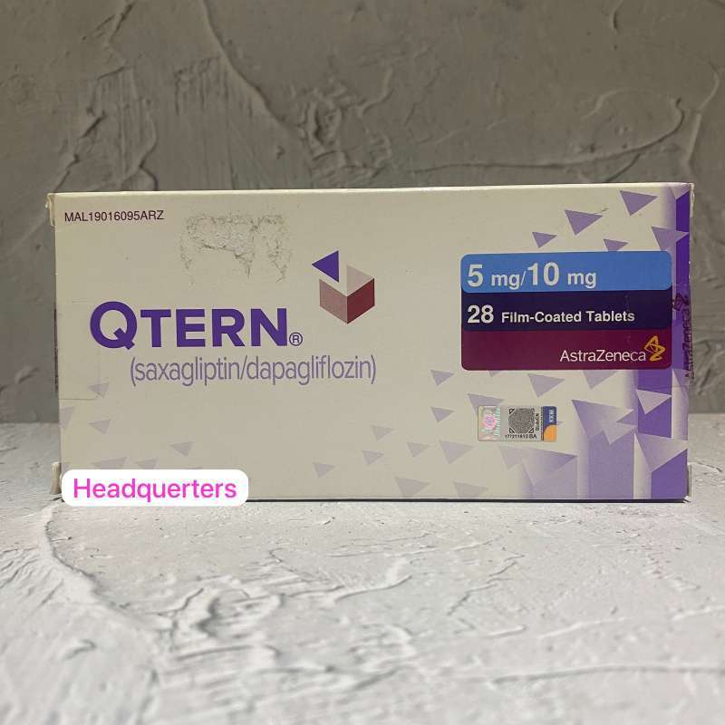 Promo Qtern 5/10 Mg Saxagliptin Or Dapagliflozin 28 Tablets Diskon 10% ...