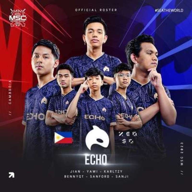 Jual Jersey Esports Echo Filipina 2023 Official M Di Seller Alghie Toys ...