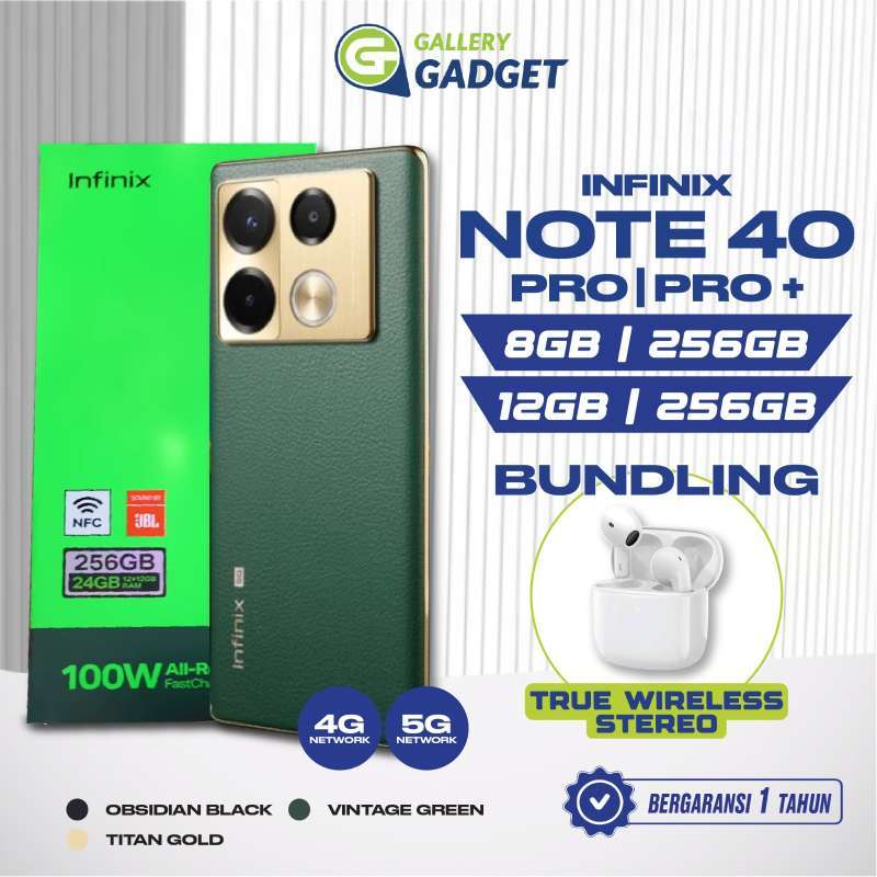 Jual Infinix Note 40 Pro Pro+ 4g 5g 8/256 12/256 Ram 8gb 12gb 256gb 8 256 Gb - Device Only Pro ...