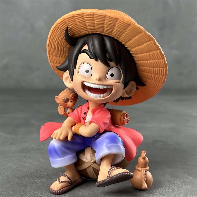 Jual Luffy Zoro Sitting Laughing With Box 15 Cm Action Figure Pvc Di ...
