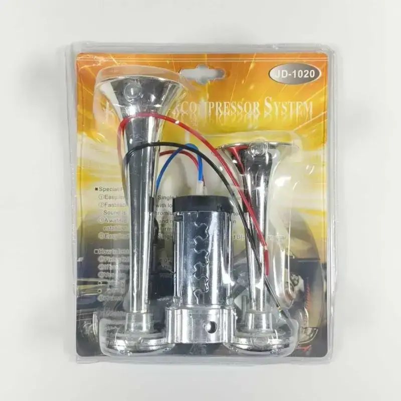 Jual Klakson Terompet Mobil Horn Double Tube 95db 12v Relay Zinc Alloy ...