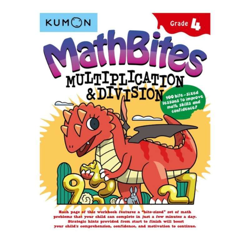 Promo Kumon - Mathbites: Grade 4 Multiplication & Division Diskon 5% Di ...