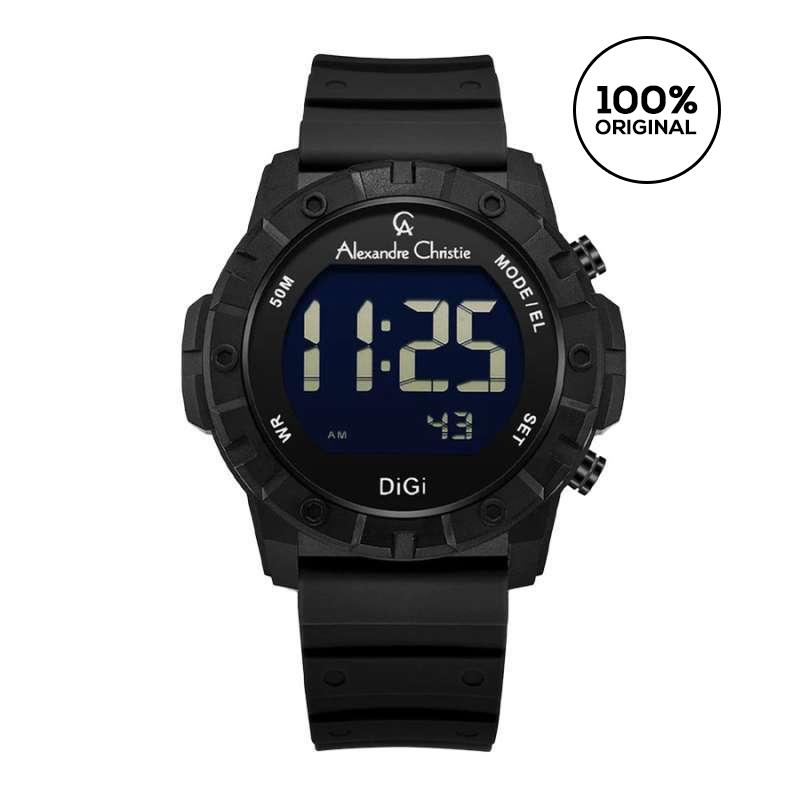 Jual Jam Tangan Pria Alexander Christie Ac Digital Original & Branded ...