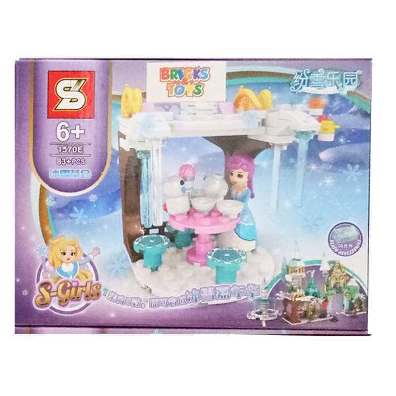 Promo Sy 1570 A-h - S Girl Frozen Ice & Snow Carnival / Mainan Balok Susun Brick Merk Sy - Sy ...