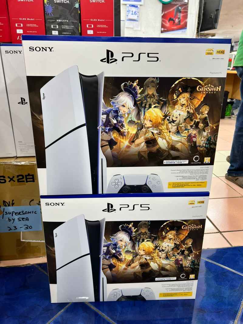 Jual Ps5 Console Slim Disc Bundle Genshin Impact Di Seller Supersonic ...