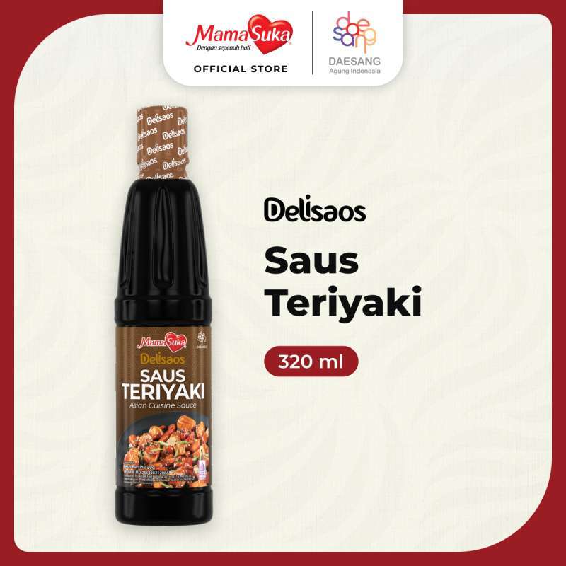 Jual Mamasuka - Delisaos Saus Teriyaki 320 Ml Di Seller Mamasuka - Mamasuka Official Store ...