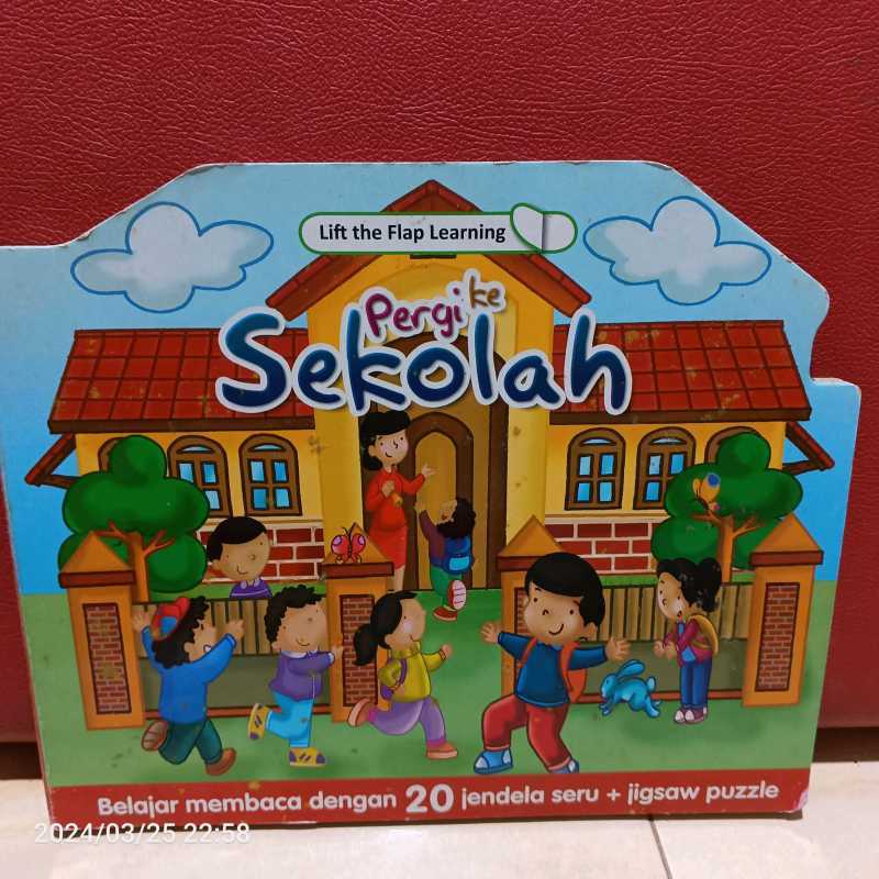 Jual Buku Board Book Flip Flap 20 Jendela Pergi Ke Sekolah Cd Puzzle Ada Di Seller E-book-e ...