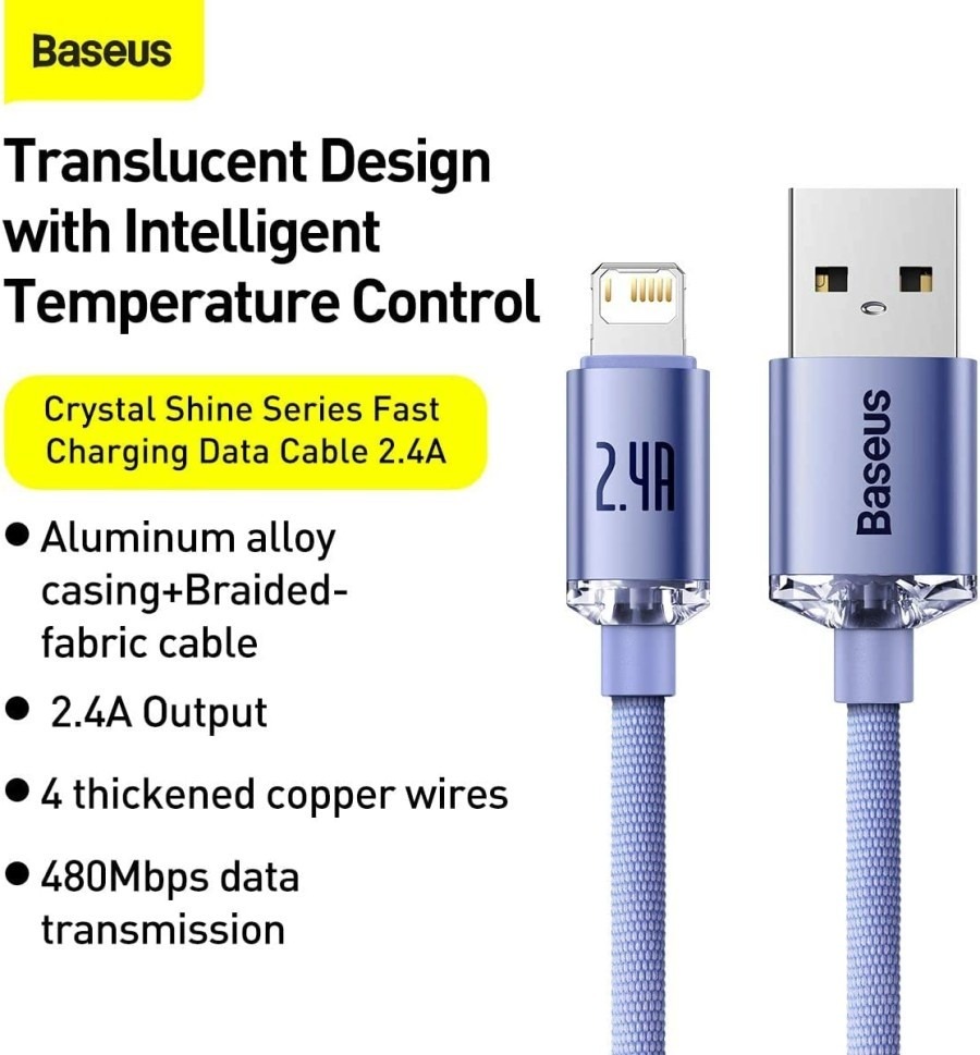 Jual Baseus Coolplay Series Fast Charging Cable Type-c To Ip 20w 1m Di ...