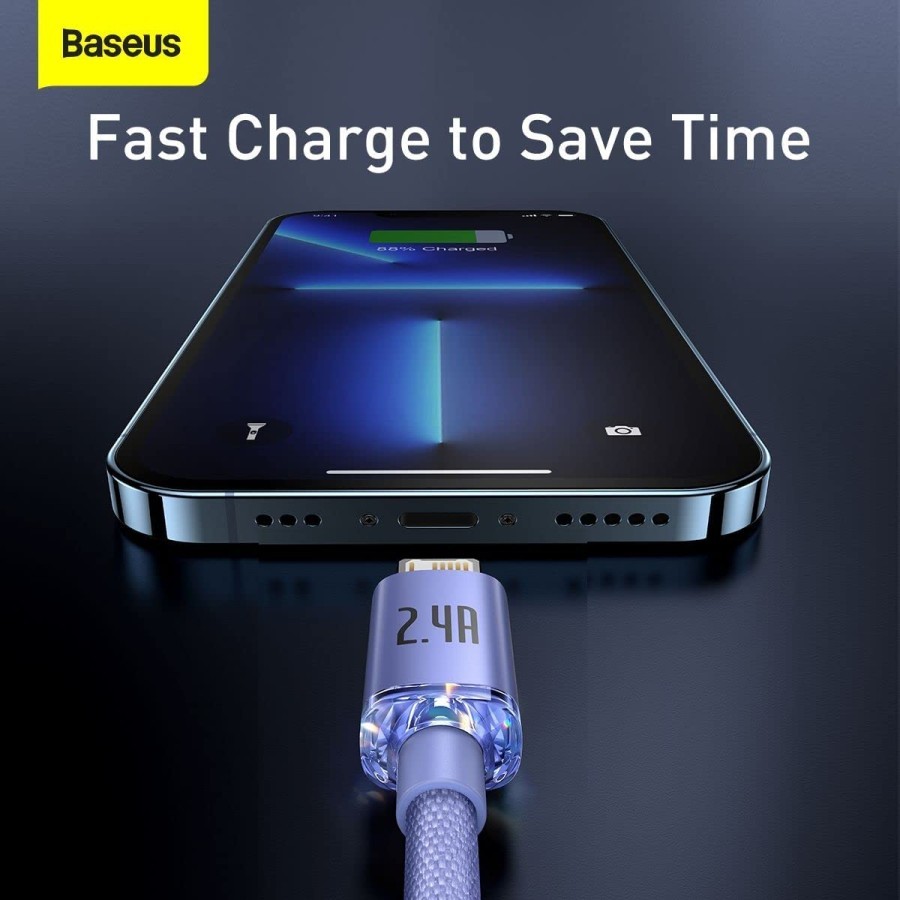 Jual Baseus Coolplay Series Fast Charging Cable Type-c To Ip 20w 1m Di ...